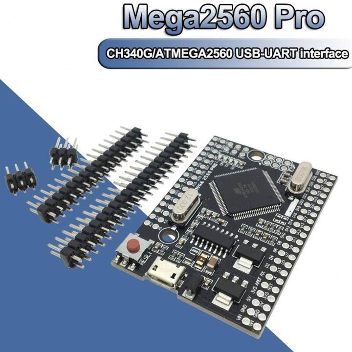 Arduino Mega 2560 PRO (Embed) CH340G ATmega2560 16AU Development Module ...