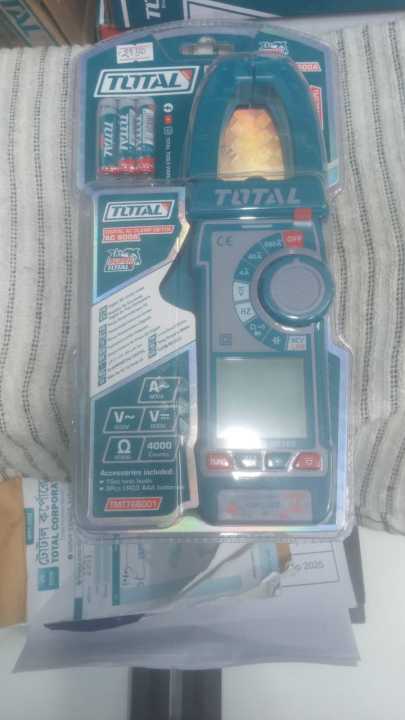 TOTAL Digital AC Clamp Meter 400A — | Daraz.com.bd