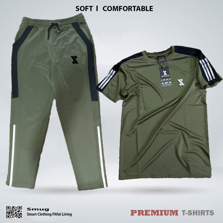 SMUG Premium Combo T-shirt and Trouser - Fabric soft and comfortable ...