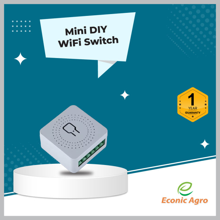 Mini DIY WiFi Smart Switch Module 16A Wifi+BLE 1 Gang Switch. | Daraz ...