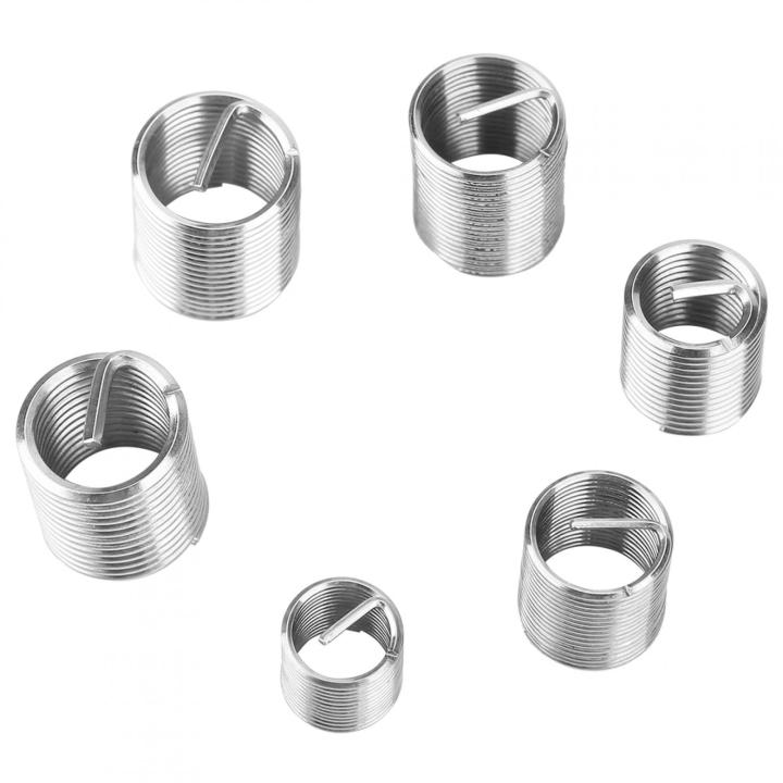 50pcs M8-M12 Fine Thread Stainless Steel Coiled Wire Helical Screw ...