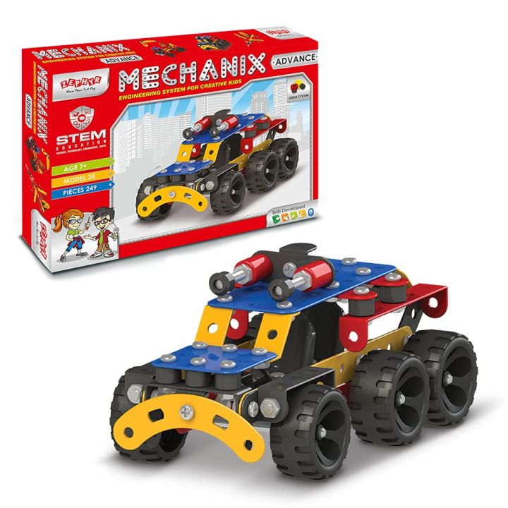 Zephyr Mechanix - Advance block building set for your kids-09005 ...