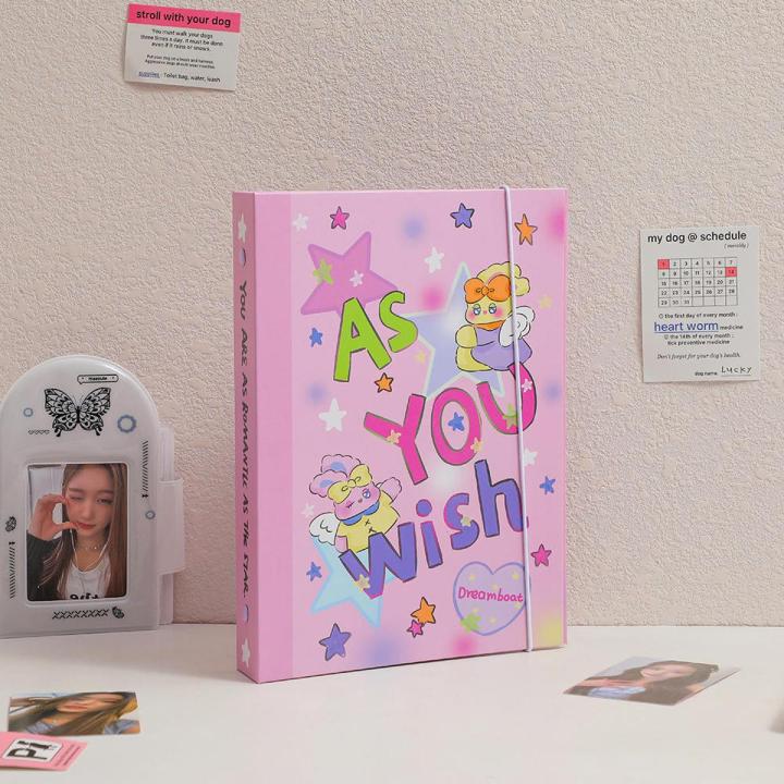 A5 Kpop Photocard Binder Photo Cards Collect Book Storage Album ...