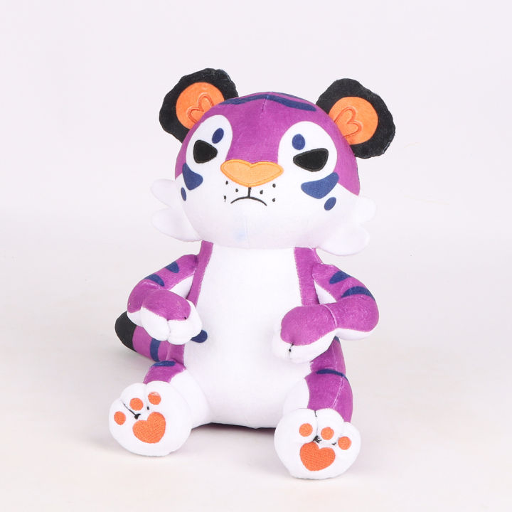 Cross-Border New Products Lotus the Tiger plush Purple and White Tiger ...