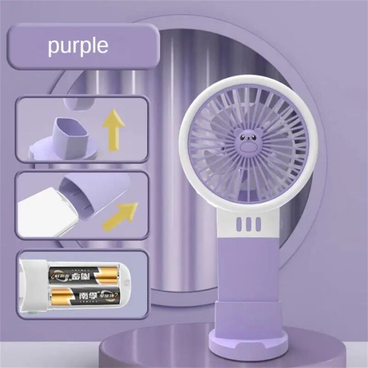 Desk Stand Fan Cooler Portable Handheld Small Usb Charging Fan Mini ...