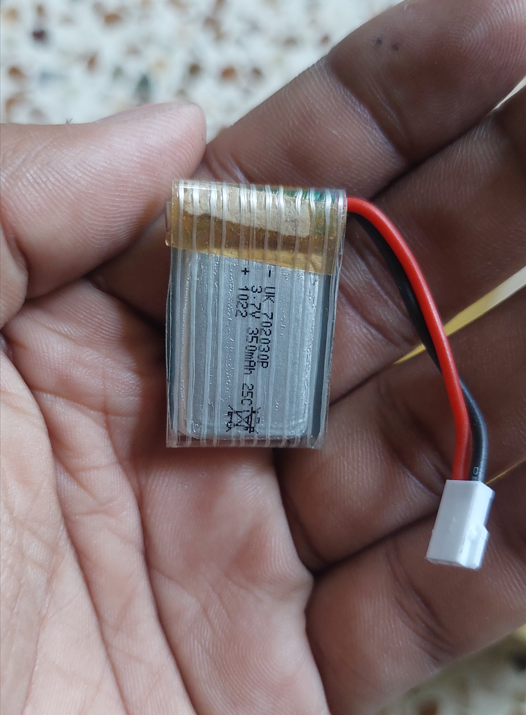 1S Rechargeable LiPo Battery 25C For Mini Drone 200-400mAh | Daraz.com.bd