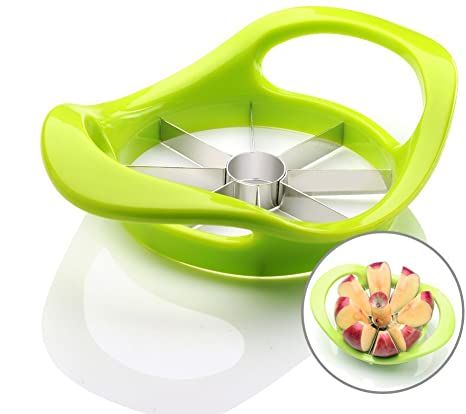 Fruit Slicer Apple Pear Cutter Stainless Steel Knife Corers Remover ...