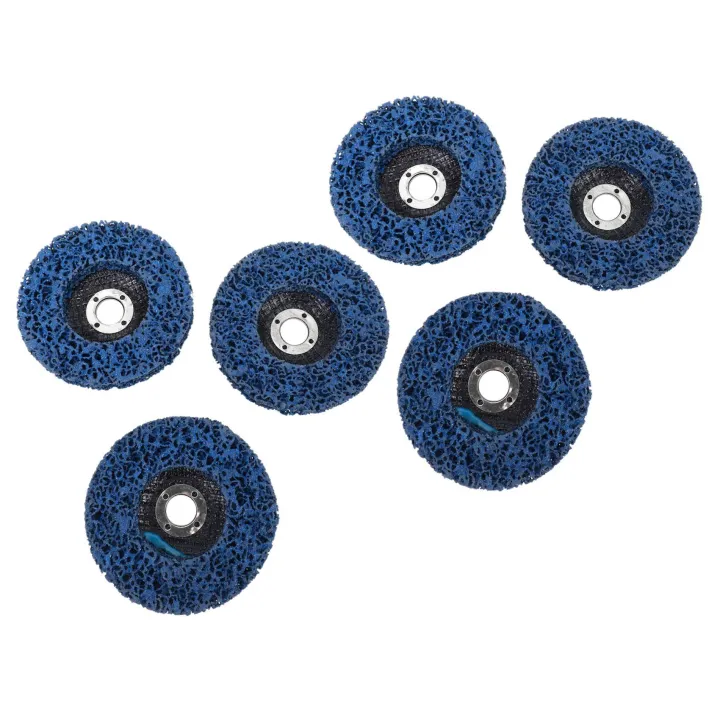 Paint Stripping Disc Wheel 6 Pcs Rust Stripper Strip Discs for 4 x 5/8 ...