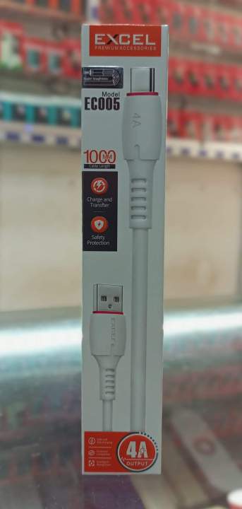 Excel USB To micro-USB (Type C) charging data cable | Daraz.com.bd