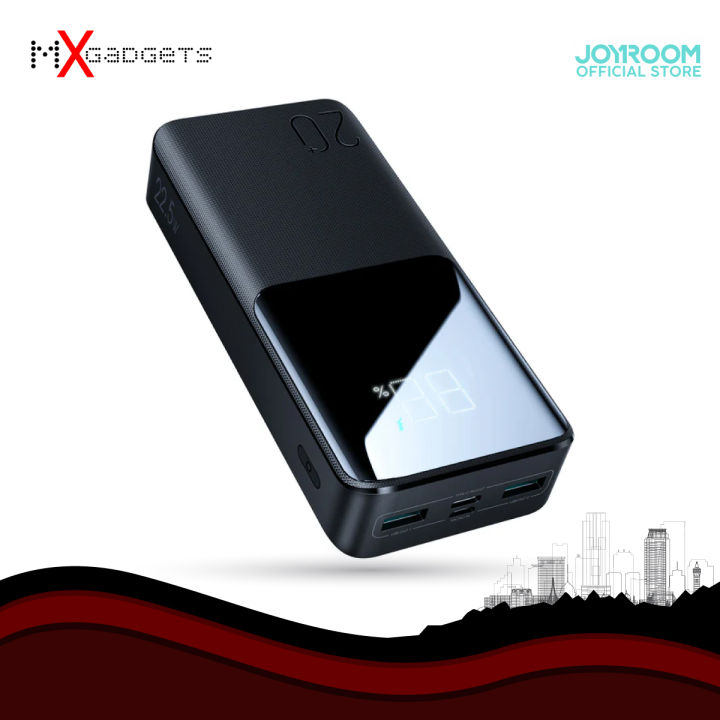 Joyroom JR-QP192 20000mAh Super Fast Charging 22.5W Power Bank - Black | Daraz.com.bd