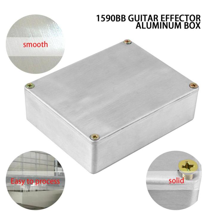 EF New 1590BB Style Aluminum Stomp Box Effects Pedal Enclosure for ...