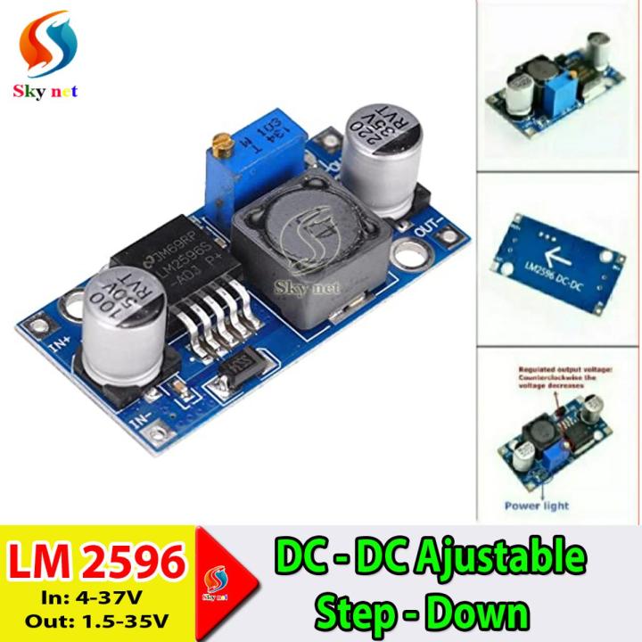 LM2596 power supply module DC-DC BUCK 3A adjustable buck module regulator ultra LM2596S Step ...