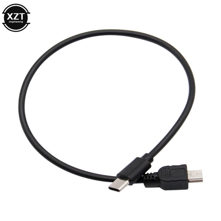 Type C To Mini USB Male Mobile Phone Reads Photos And Video Adapter For ...