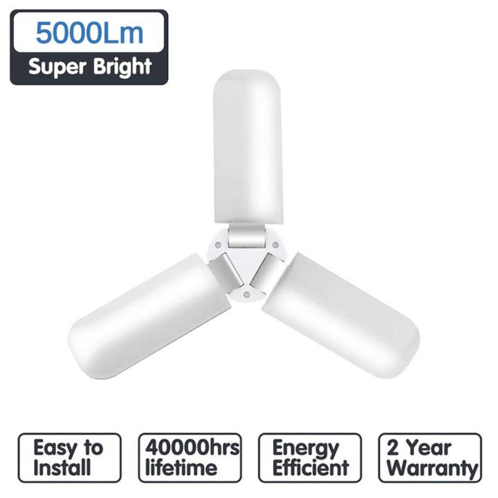 Light up life LED Light 3 Blades Foldable Colored light Fan Blade ...