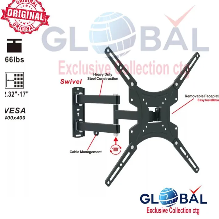 32 To 55 inch LED/LCD/PLASMA Flat Panel TV Wall Moving Mount - 14 To 55 ...