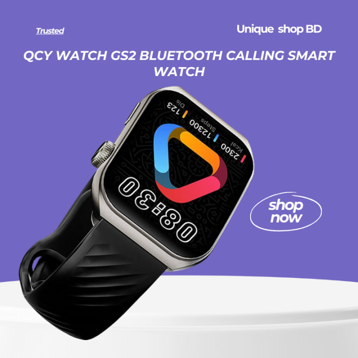 QCY GS2 Smart Watch | Daraz.com.bd