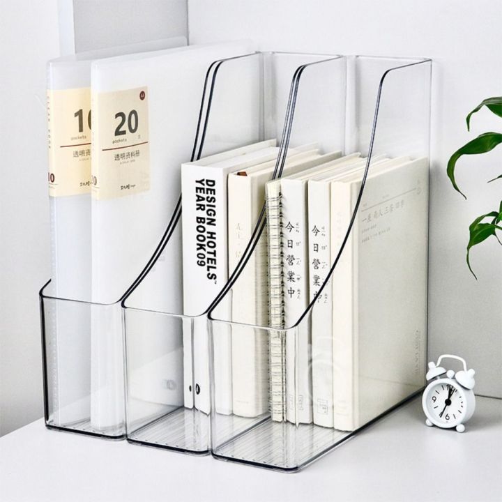 Multi-functional Transparent Desk File Folder Acrylic A4 Size File ...