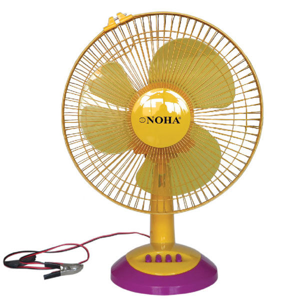 Noha 12 Inch Table Solar Fan Model:NH PLD 12A | Daraz.com.bd