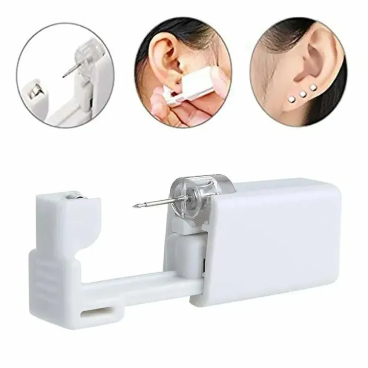 1 pc Disposable Painless Ear Piercing Nose Piercing Gun Healthy Sterile ...