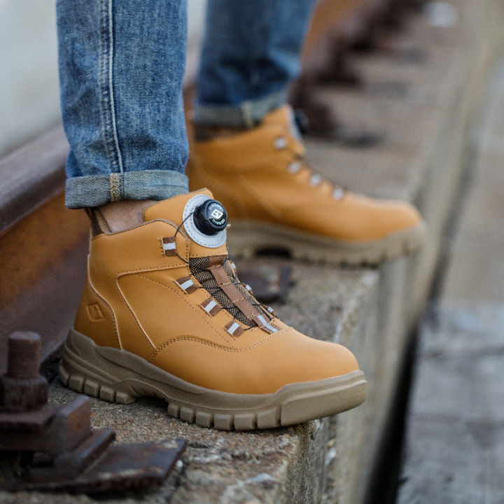Dinggu safety shoe/ Steel toe and steel mid sole safety shoe/ Light ...