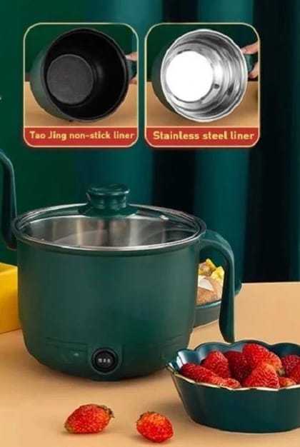 Electric Cooking Pot Multifunctional Nonstick Household Cooking Pot 1-2 ...