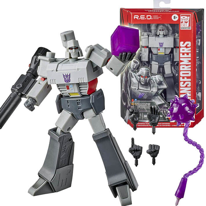 Transformers R.E.D. Series G1 Megatron Action Figure Hasbro Official ...