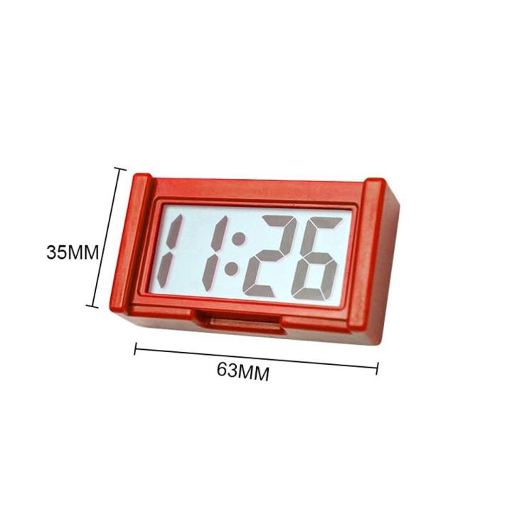 Car Mini Digital Clock Electronic Auto Watch LCD Display Digital ...