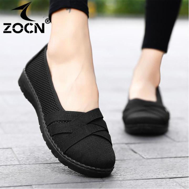 Loafers Women Comfortable Mesh Flat Shoes Elegant Elegant Casual Shoes ...