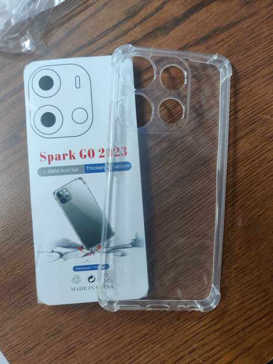 FOR TECNO SPARK GO 2023 / POP 7/SMART 7 Break proof/ Shock proof ...
