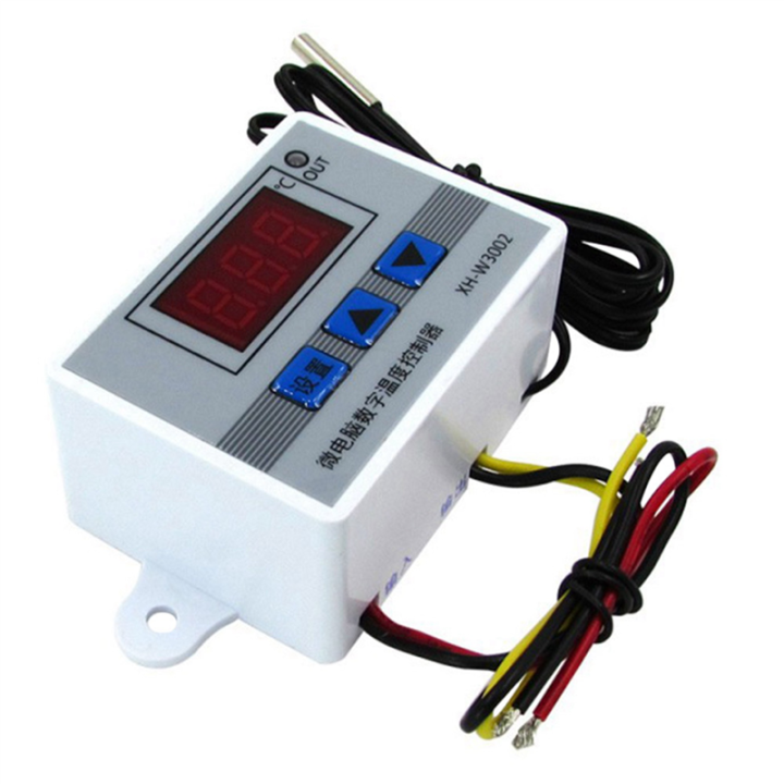 2X XH-W3002 Microcomputer Digital Thermostat 12V 120W with Probe Heat ...