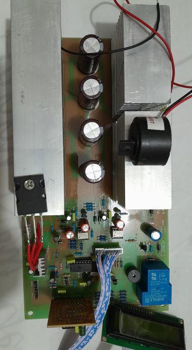 DSP Pure sine wave IPS Circuit 3000/4000/5000 VA(24 Volt) Digital IPS ...