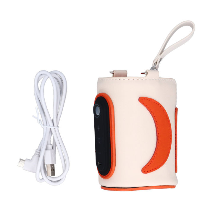 HG Portable Bottle Warmer Bag 26 Gears Temp Adjustable Universal USB ...