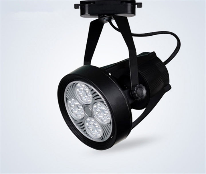 40W LED Track Light Par30 Black Body Clothing Spotlights Backdrop Shop ...