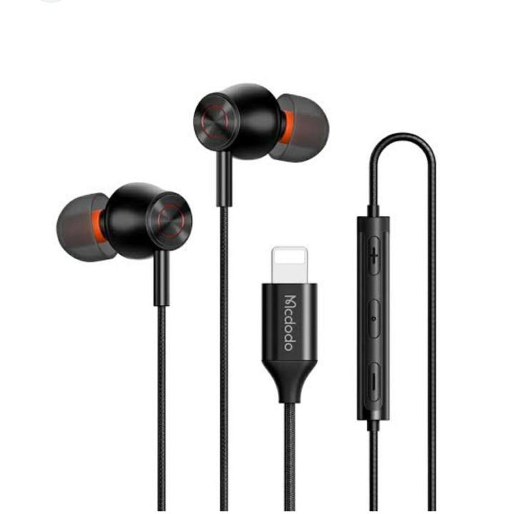 Mcdodo Earphone for Lightning HP-3480(Calling and Music) | Daraz.com.bd
