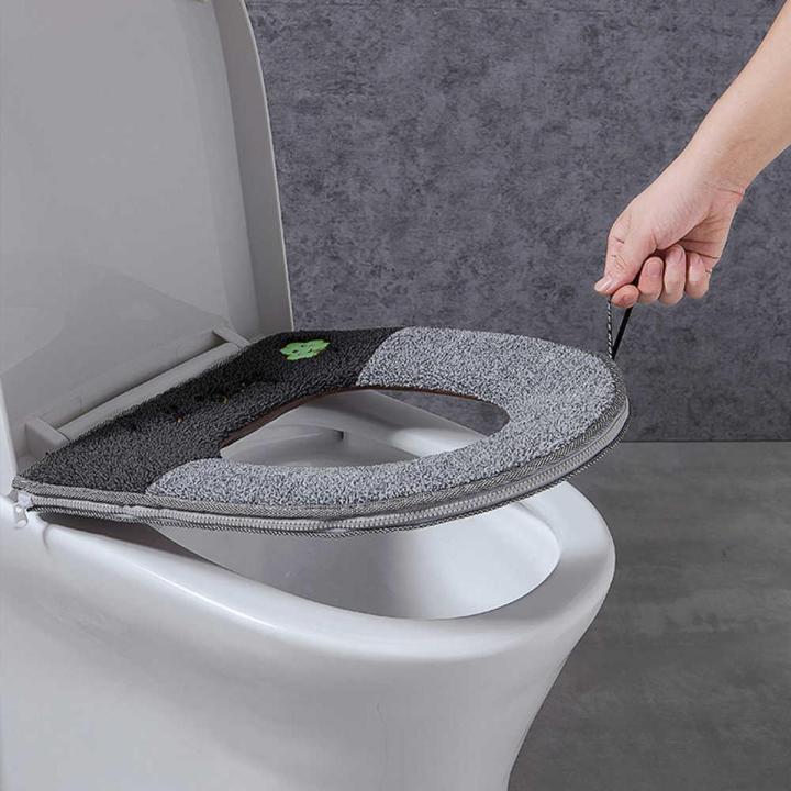 High Quality Commode Cover 16 x12 Mat Set for Closestool Mat Seat Case Toilet Lid Cover Accessories Colour As per Stock Daraz .bd