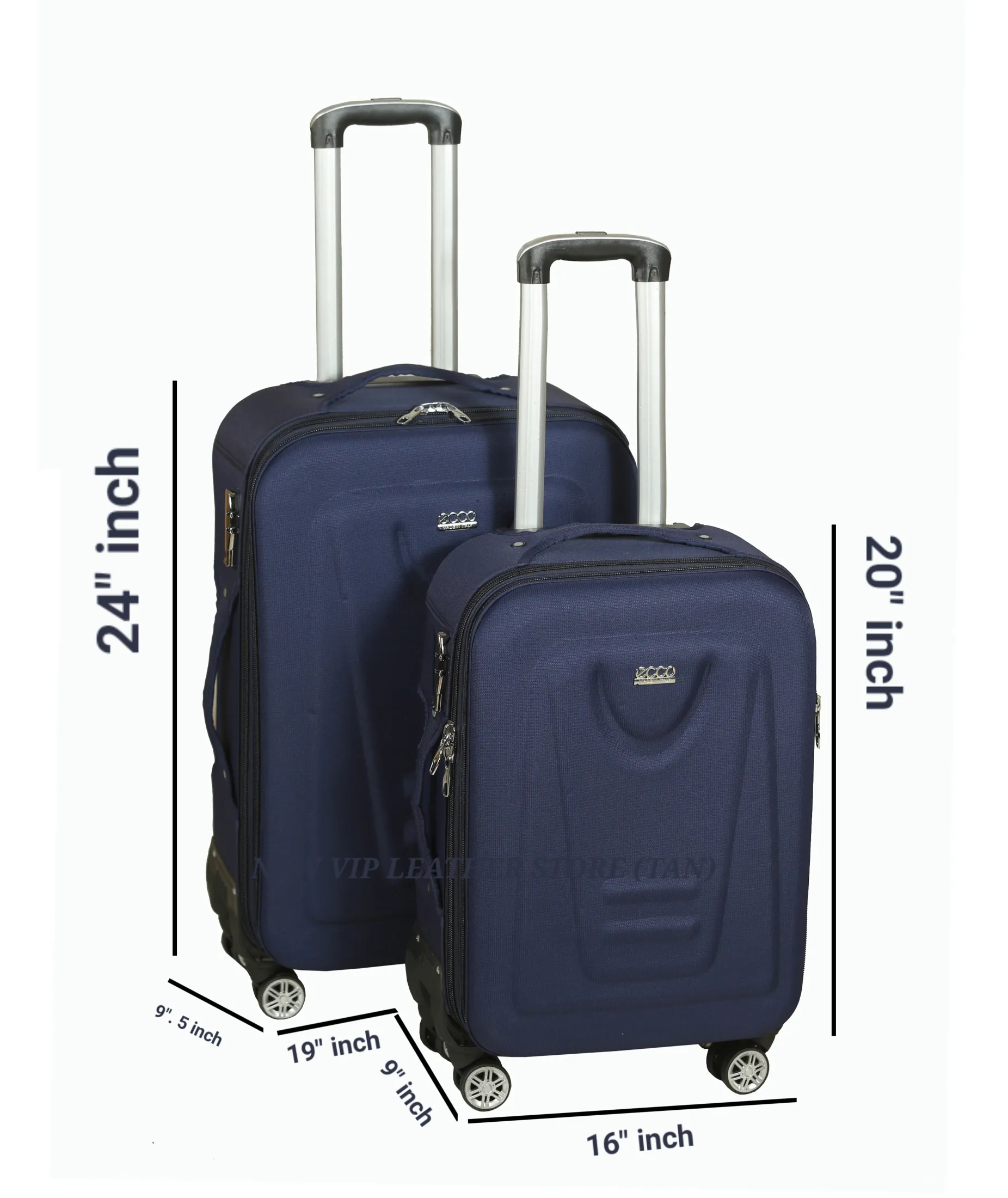 Family Big Size 24" inch high Quality Trolley Case Long Lasting moving ...