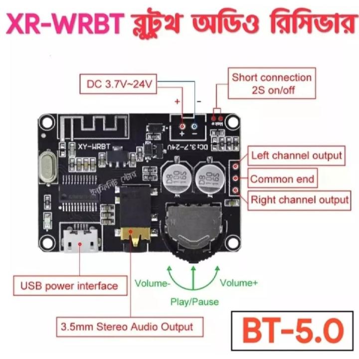 Bluetooth 5.0 Audio Receiver Board Bluetooth 5.0 MP3 Lossless Decoder ...