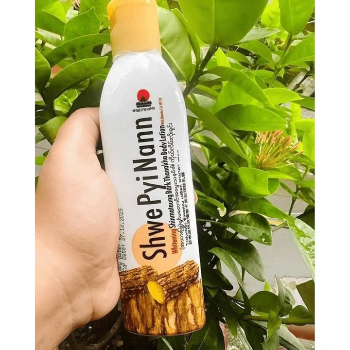 Shwe Pyi Nann Whitening Shinmataung Bark Thanaka Body Lotion 200ml ...