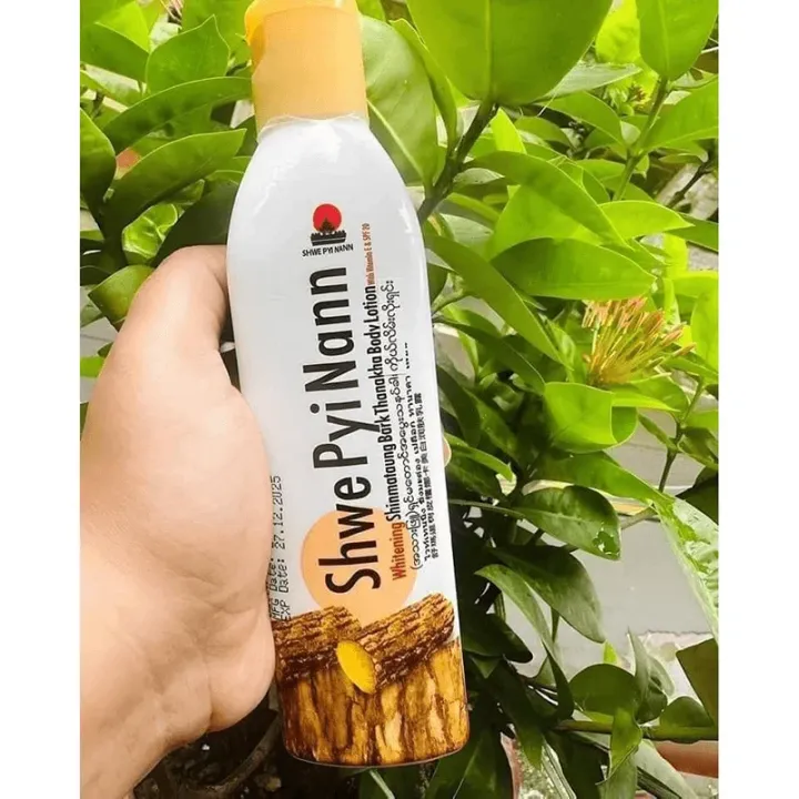 Shwe Pyi Nann Whitening Shinmataung Bark Thanaka Body Lotion 200ml ...