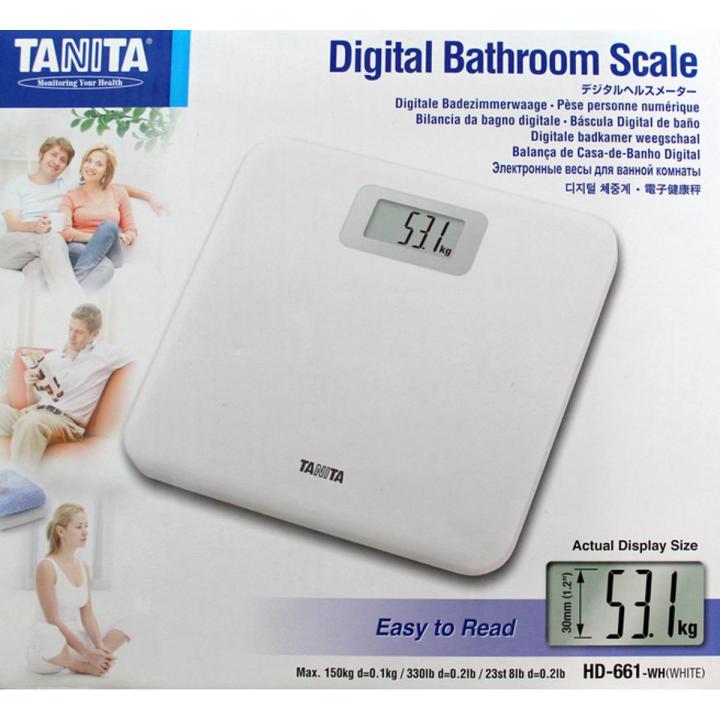 Tanita Digital Bathroom Weight Scale Japan Hd-661 | Daraz.com.bd