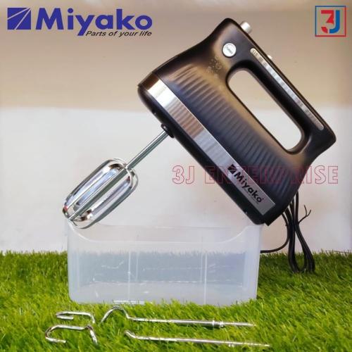 Miyako Egg Beater & Hand Mixer with Dough Hooks in a stoage Case 5 ...