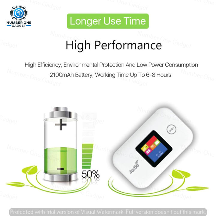 MF880 LTE Cat4 Portable 4G Router | Color Screen | SIM Slot | Mobile ...