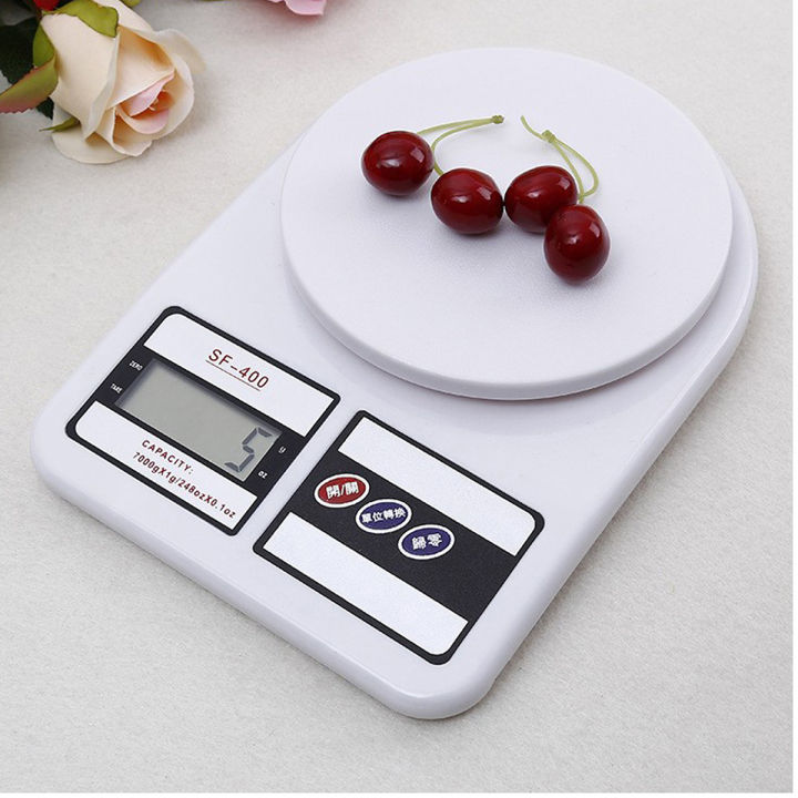 badge10KG Generic small kitchen scale Digital weight Kitchen Electronic ...