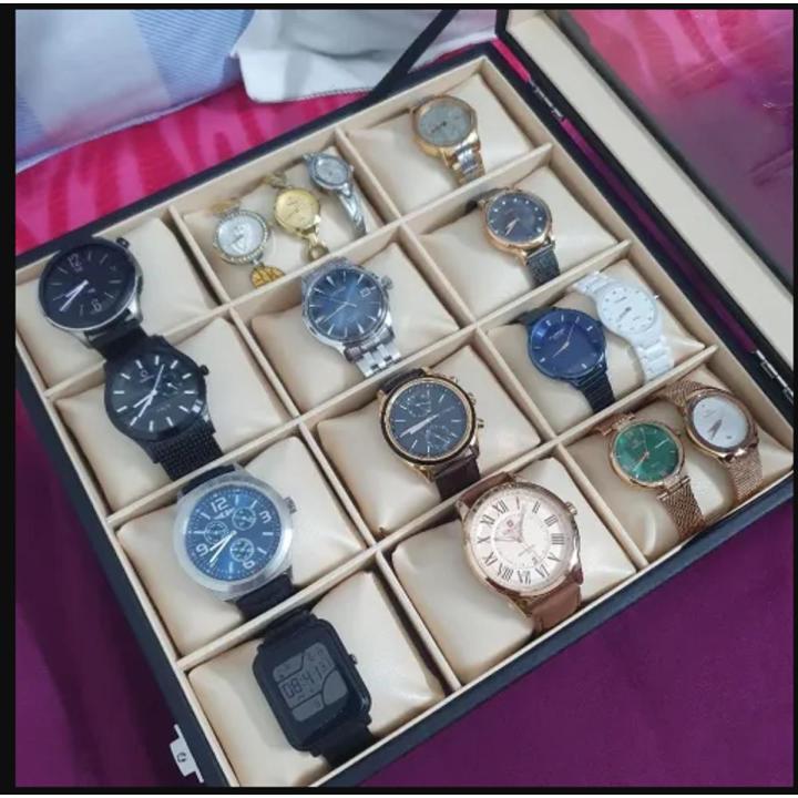 12-slot watch storage box and organizer for watch lover | Daraz.com.bd