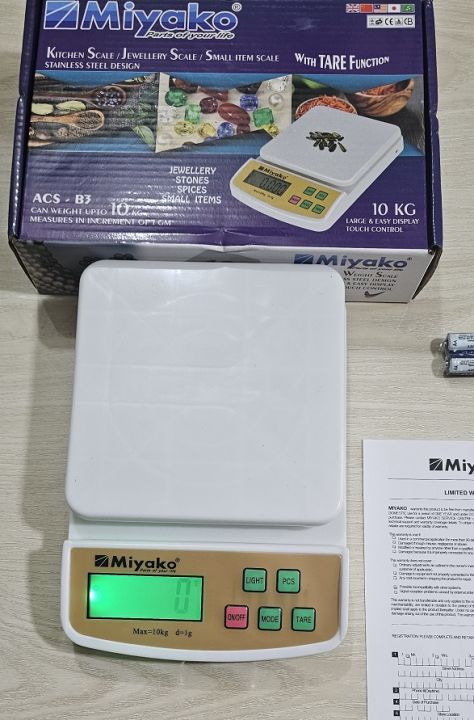 Miyako Weight Scale 10KG Maximum | Daraz.com.bd