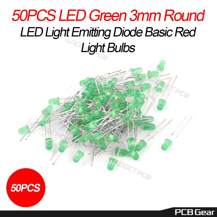 3MM Green Color LED light 3mm Round LED bulb Emitting Diode For ...