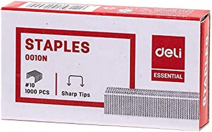Deli E0010N Staples 2 Box , 2000 PCS STAPLER PIN | Daraz.com.bd