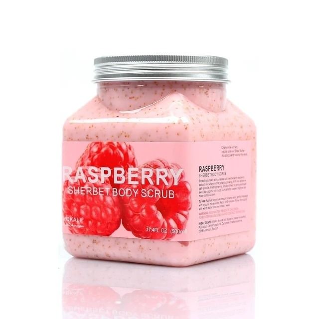 International USA product Body care product Wokali RASPBERRY body scrub ...