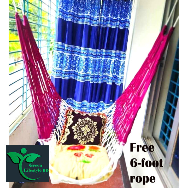 Hanging Dolna/Hammock Use For All People Large Swing Rope bed Dolna ...