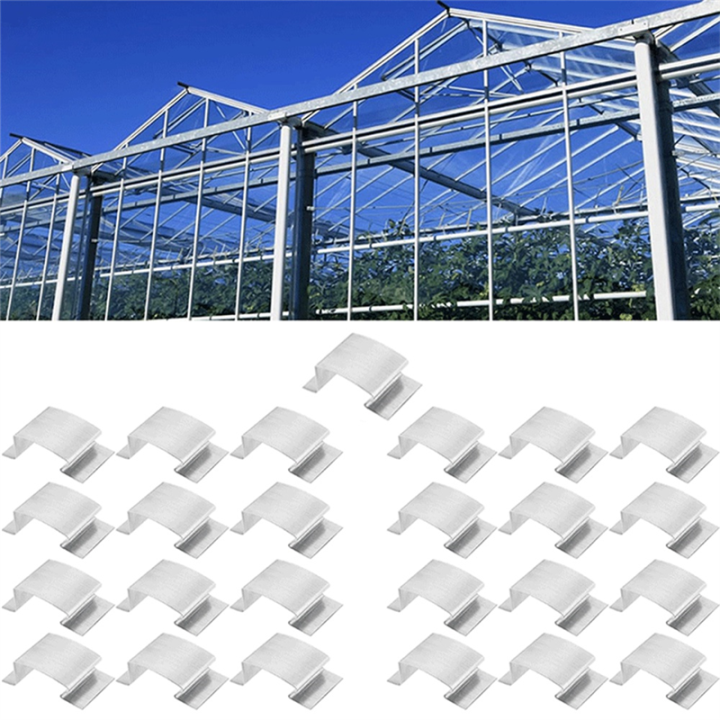 Stainless Steel Greenhouse Glass Clips, 25pcs Sprung G Clips for ...
